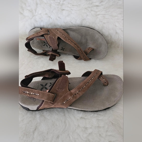 Merrell | Shoes | Merrell Dark Earth Terran Convertible Sandals ...